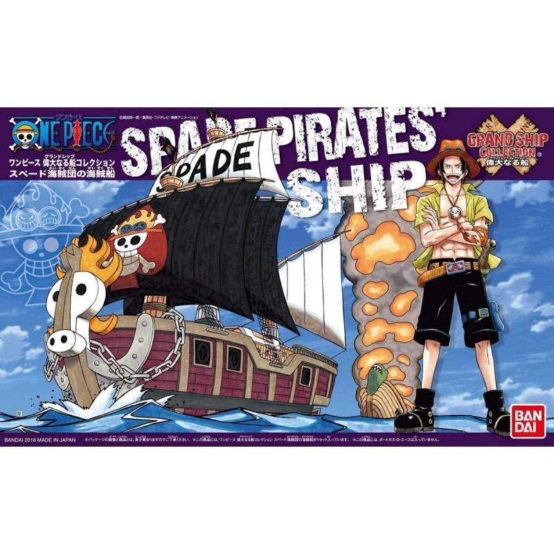 BANDAI ONE PIECE GRAND SHIP COLLECTION SPADE PIRATES' SHIP | Shopee ...