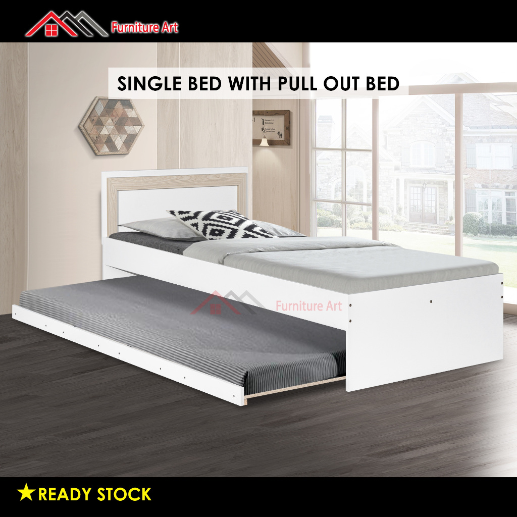 Furniture Art Single Bed Frame/Super Single Bed Frame/ Katil Single ...