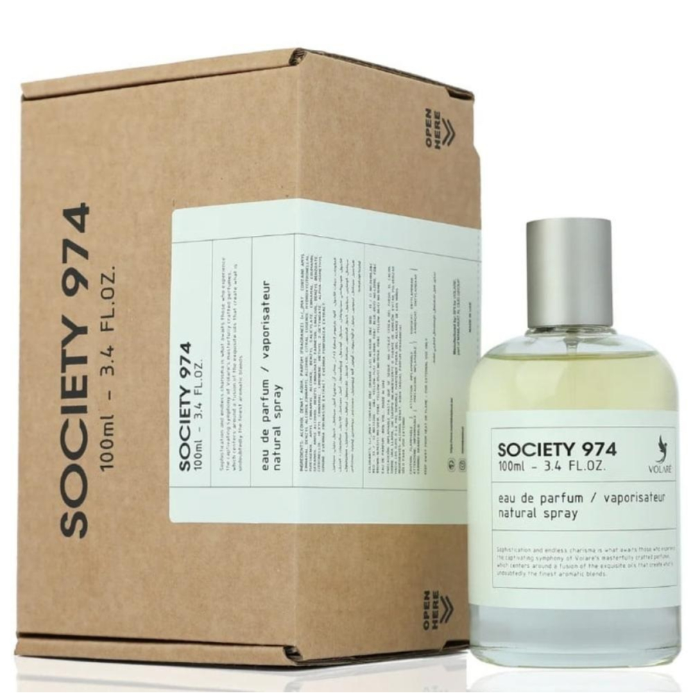Society 974 Edp 100ml Fragrance Santa Rich Composition Woody Floral ...