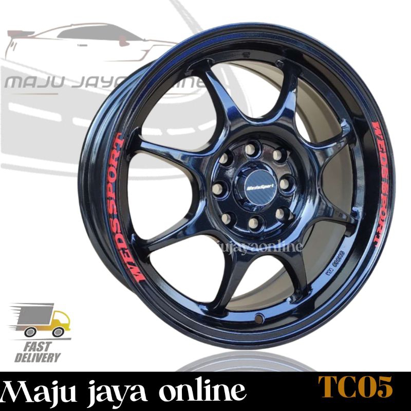 New SPORT RIM WEDS SPORT TC05 15x6.5 +40 8X100/114(1 | Shopee Malaysia
