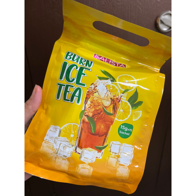 KALISTA SET KURUS Burn Ice Tea & Almond Fiber | Shopee Malaysia