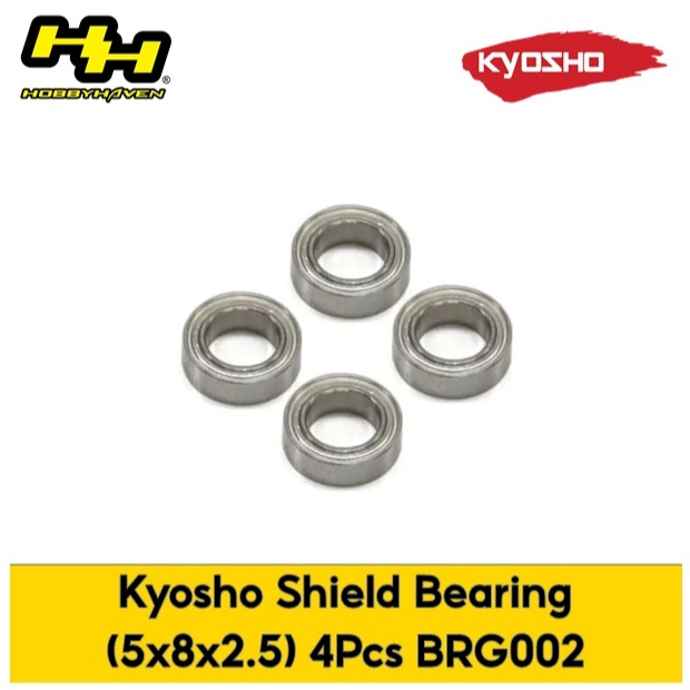 Kyosho Shield Bearing (5x8x2.5) 4Pcs BRG002 for remote control car | Shopee Malaysia