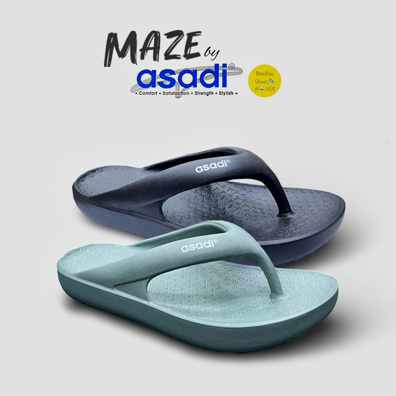 Asadi Ladies Slippers Maze Series EVA Thick Sole Soft Comfort ...