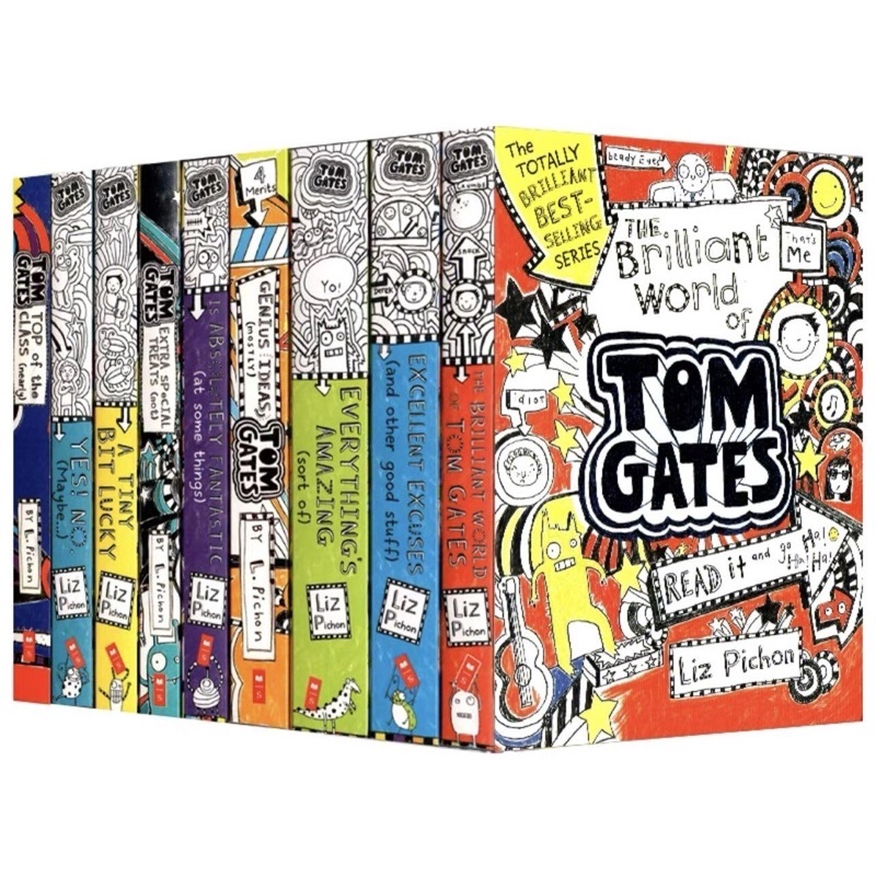 Tom Gates Amazing Collection By Liz Pichon(1-20 books) | Shopee Malaysia
