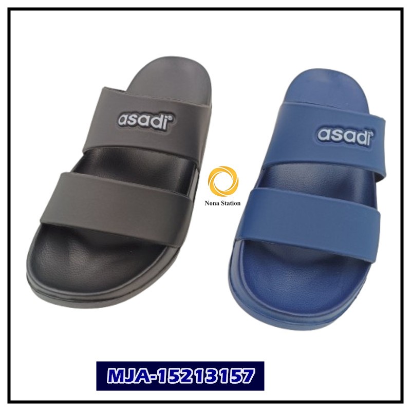 NS ASADI Men Sandals Shoes MJA-15213157 (Black & Navy Blue) | Shopee ...