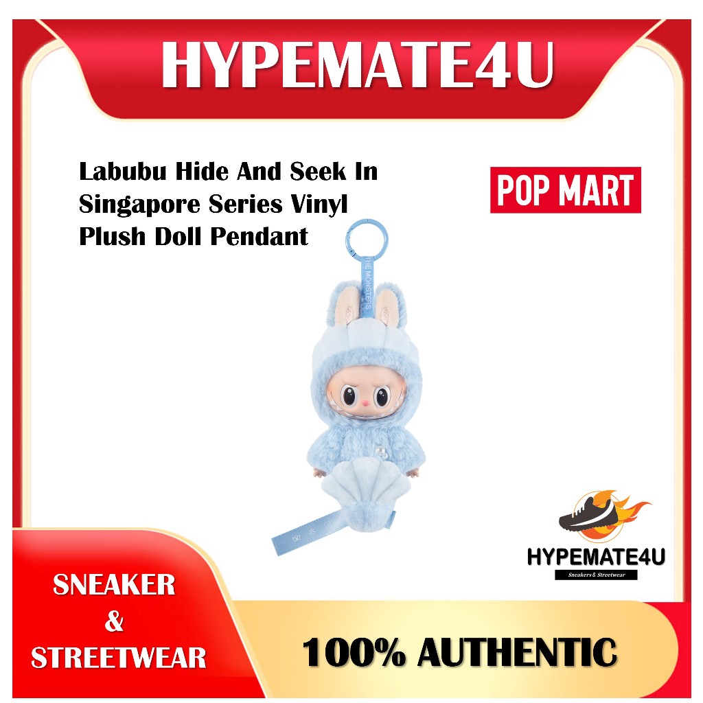 [Ready Stock] Pop Mart The Monsters Merbubu Hide And Seek Vinyl Plush ...