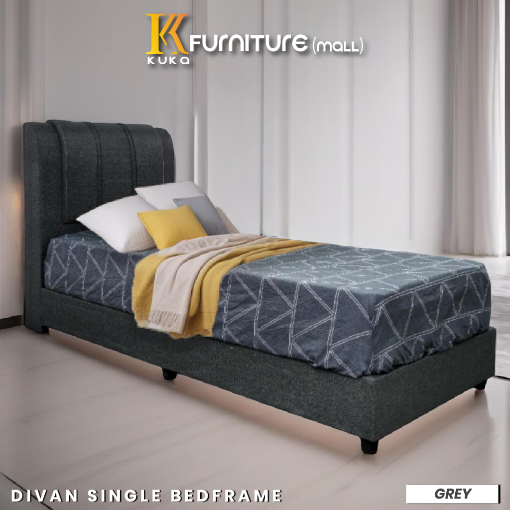 Single Divan | Katil Bujang | Bed Frame | Bed Room Furniture | Ikea ...