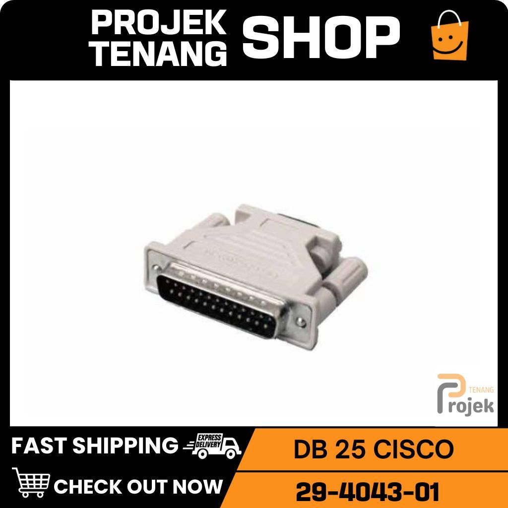 Cisco 29-4043-01 DB25 Male to DB9 Male Modem Adapter | Shopee Malaysia