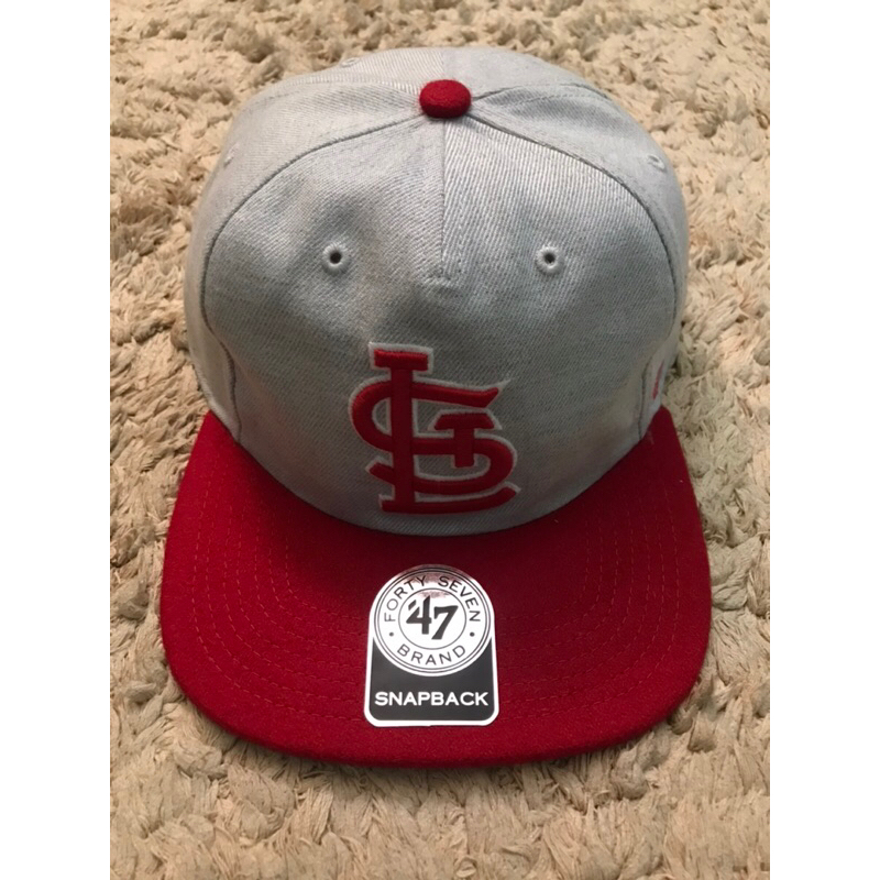 47 Brand MLB St. Louis Cardinals Snapback Cap 100% Original | Shopee ...