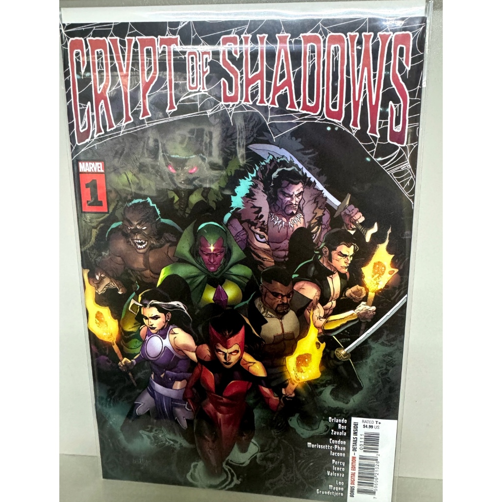 CRYPT OF SHADOWS #1 (2024) - Marvel Comics - Comic Book - Original ...