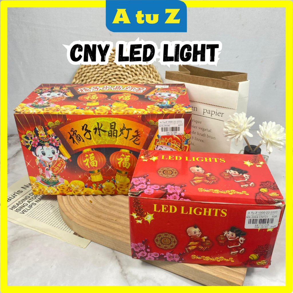 AtuZ [ReadyStock] CNY Led Light/CNY LED Decorative String Lights ...
