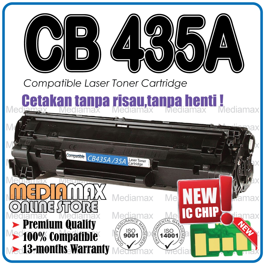 🔥PREMIUM 🔥 Compatible CB435A 35A 35A CB 435A 435 CB435 435 P1005 P1006 P 1005 1006 Laser Printer ...