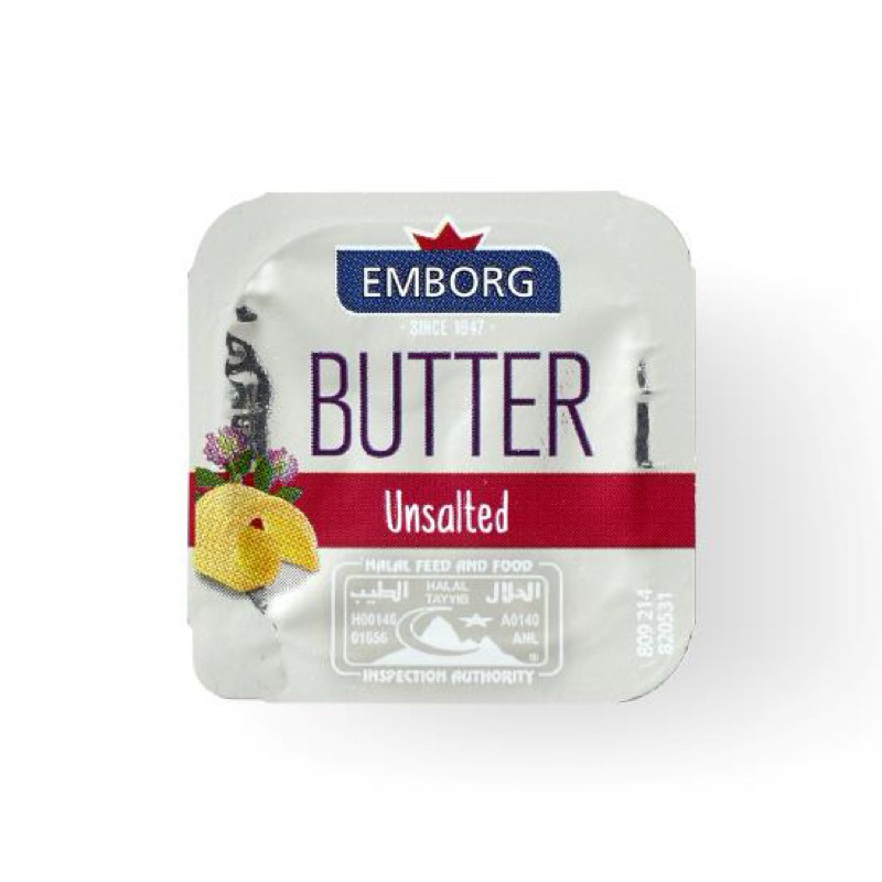 Emborg mini portion butter unsalted | Shopee Malaysia