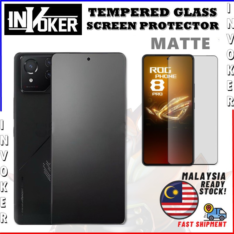 MATTE for ASUS ROG Phone 9 FE / ROG 8 Pro / 7 Ultimate / 6D / 6 Pro / 5s / 5 Pro / 3 / Tempered ...