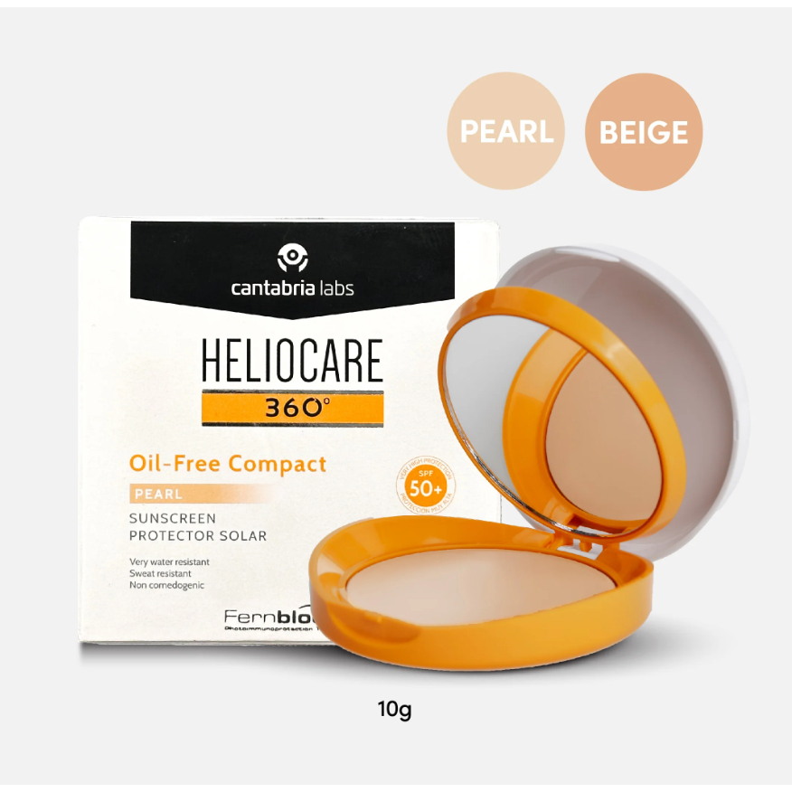Heliocare 360 Oil Free Compact Pearl 10g | Shopee Malaysia