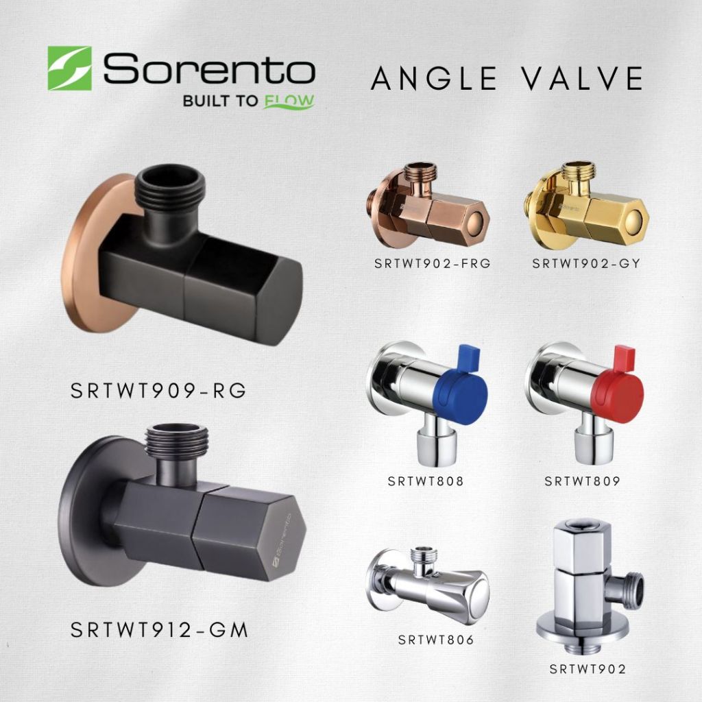 SORENTO Bathroom Kitchen Angle Valve 304 Stainless Steel Kitchen ...