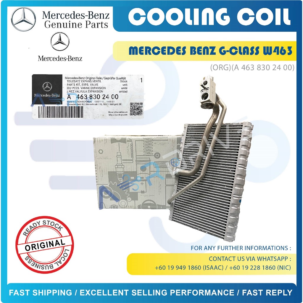 ORIGINAL MERCEDES-BENZ GENUINE PARTS MERCEDES BENZ G-CLASS W463 COOLING ...