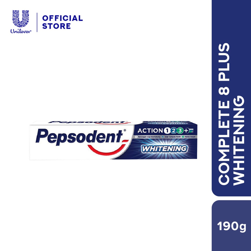 [FREE Mug (Min Spend RM10)] Pepsodent Complete 8 Whitening Toothpaste ...