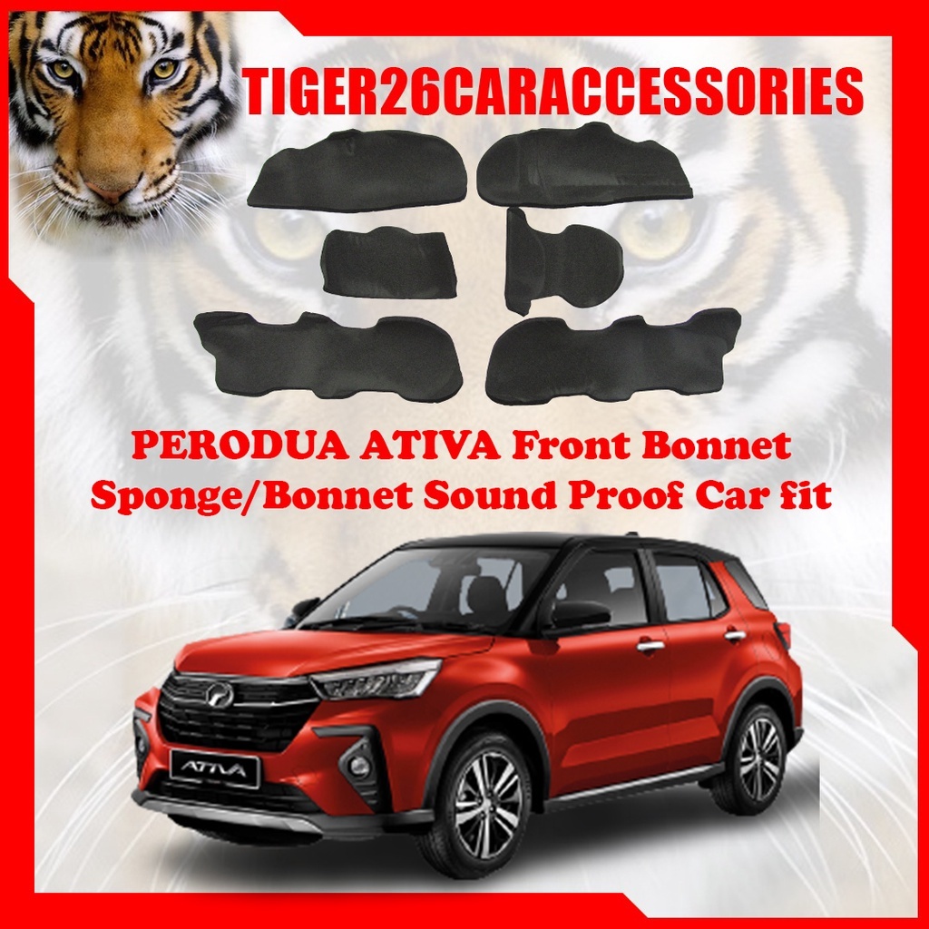 PERODUA ATIVA Front Bonet Bonnet Sponge Bonnet Sound Proof Bonnet Mat ...