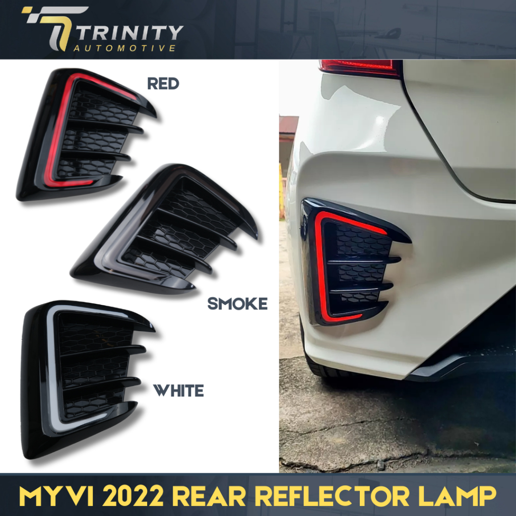 Perodua Myvi MG3 Facelift 2022 2023 2024 Rear Bumper Reflector LED ...