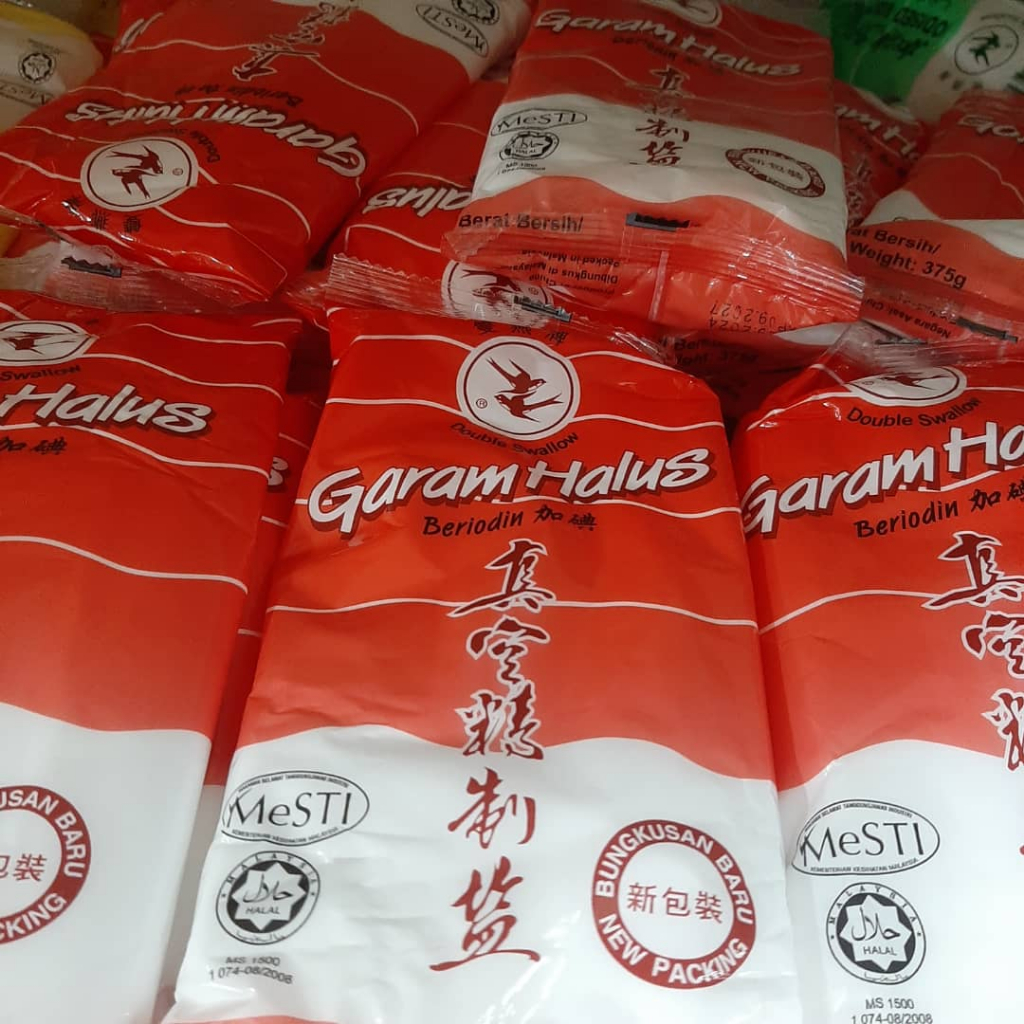 GARAM HALUS beriodin double swallow (MERAH) 375g | Shopee Malaysia