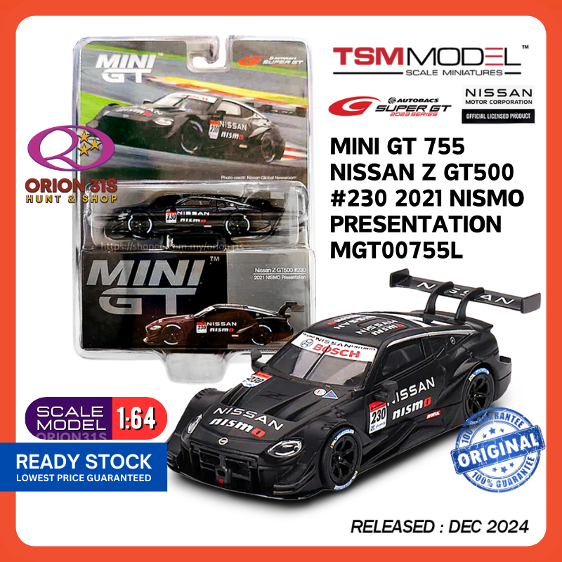 Mini GT 755 Nissan Z GT500 #230 2021 NISMO Presentation Blister ...