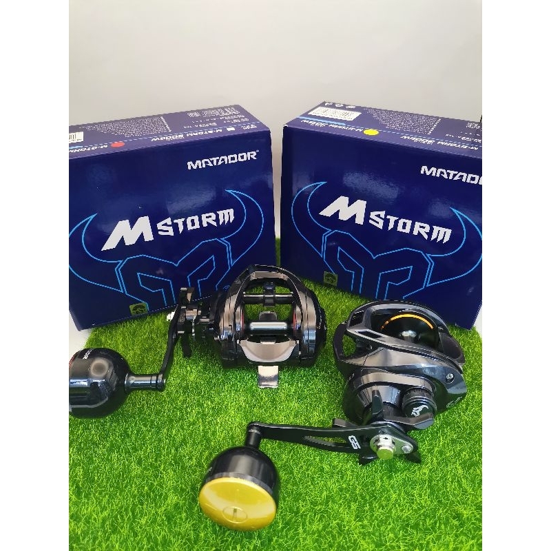 GAWAS MATADOR M STORM BAITCASTING JIGGING REEL | Shopee Malaysia