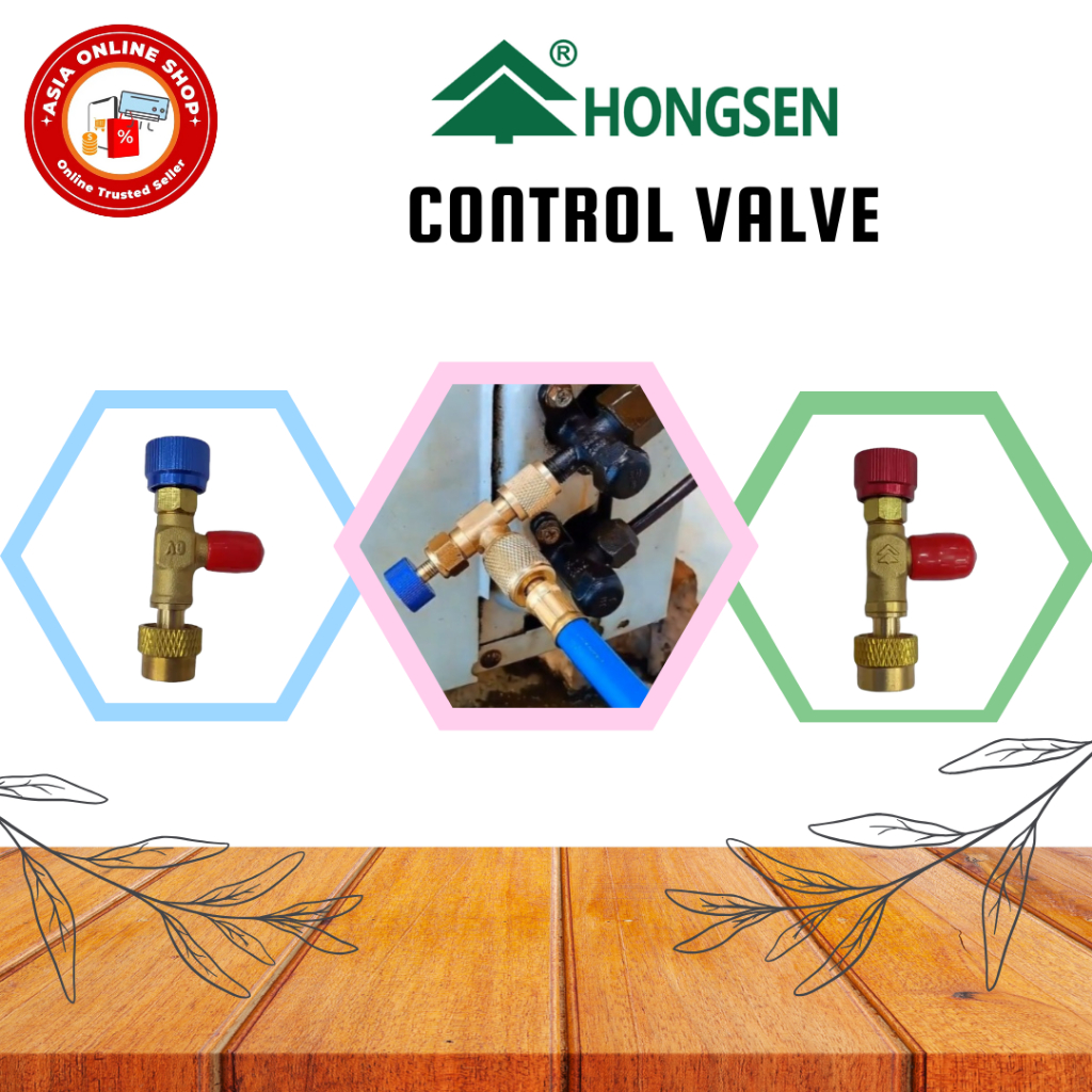 Hongsen Refrigerant Control Valve HS-1221,1222,1223 & 1224 | Shopee ...