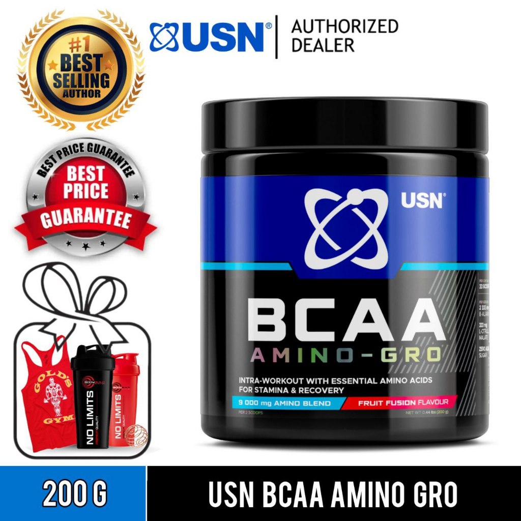 BCAA AMINO-GRO INTRA-ANABOLIC WORKOUT FOR STAMINA AND RECOVERY HALAL ...