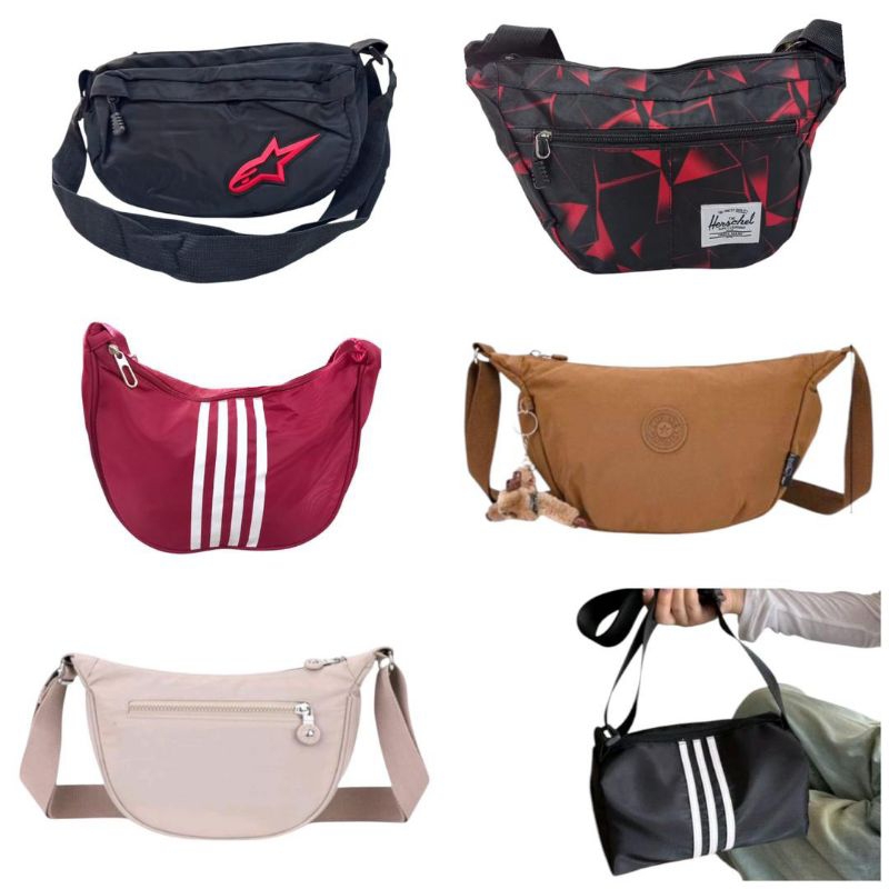 Bag/ Beg BG-SB12 / Shoulder Bag/ Beg Nylon/ sling bag/Beg lelaki/Beg ...