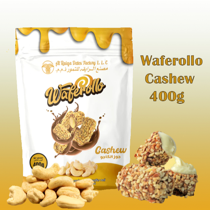 WAFEROLLO Cashew 400g | Shopee Malaysia