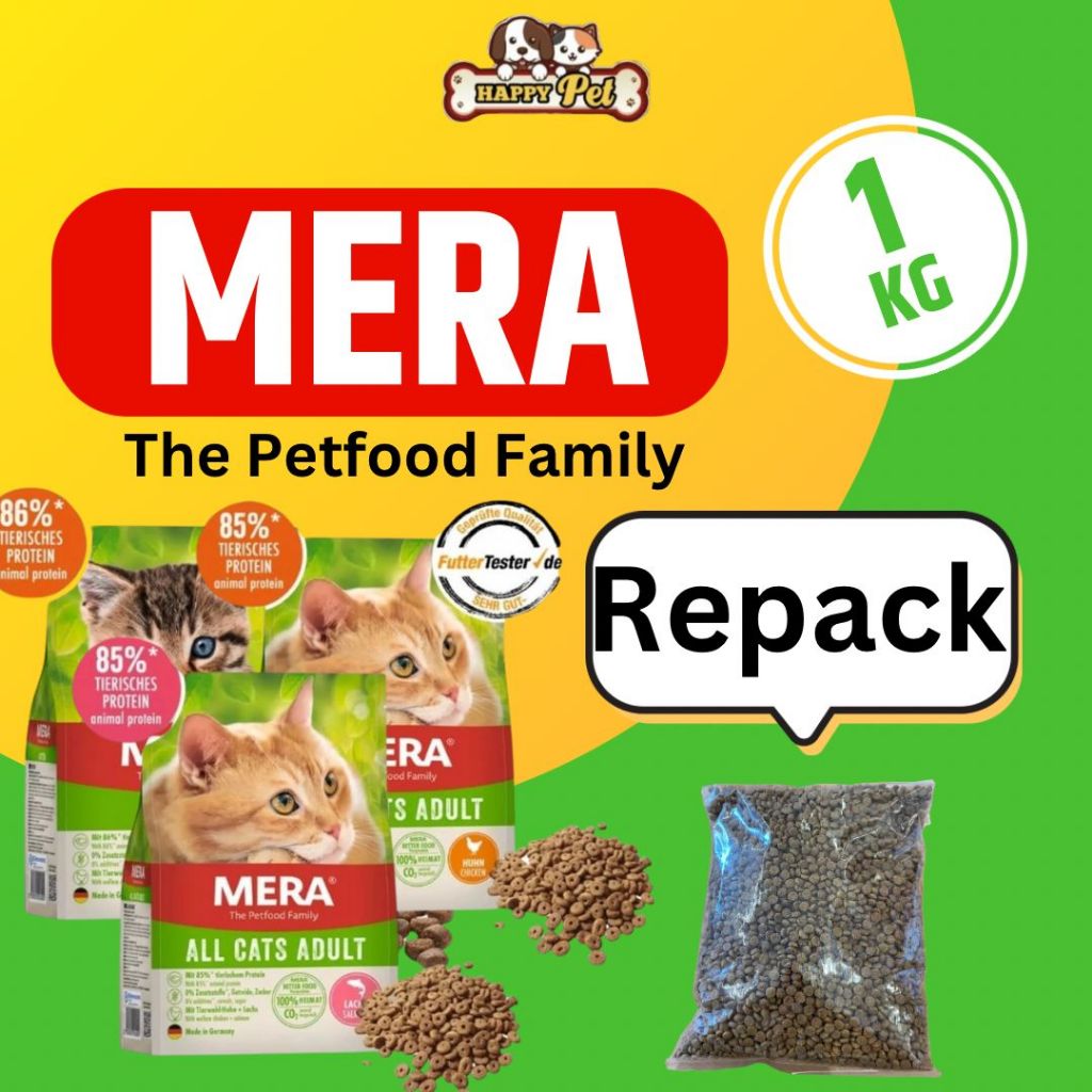 MERA PREMIUM CAT DRY FOOD 1KG (REPACK) | Shopee Malaysia