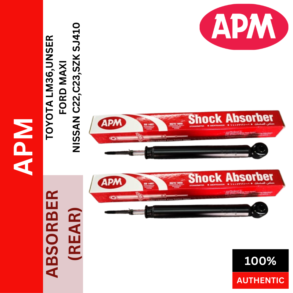 2048 (APM) ABSORBER (REAR) TOYOTA LM36,UNSER FORD MAXI NISSAN C22,C23 ...