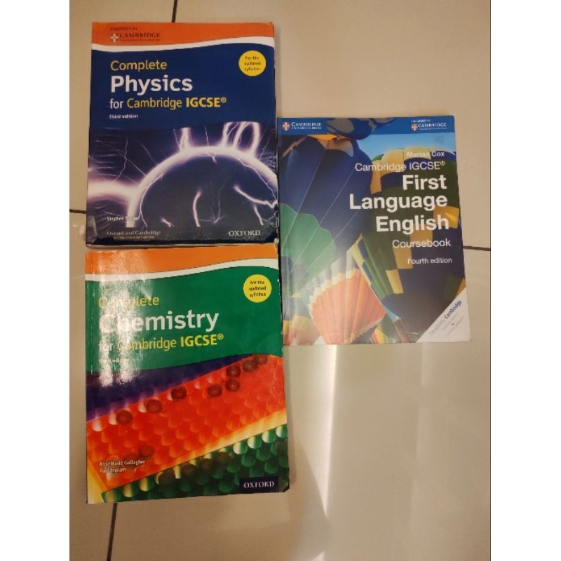 Used Cambridge IGCSE textbook workbook | Shopee Malaysia