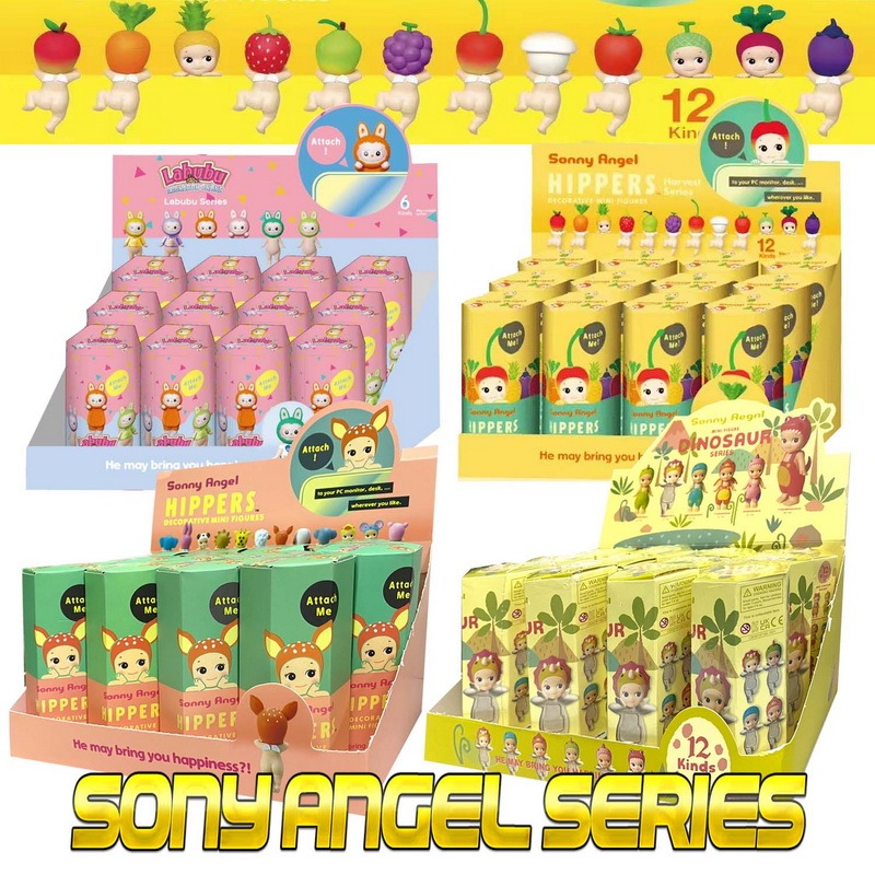 Sonny Angel Blind Box Gifts Labubu Fruit Series Hippers Mini Figure ...