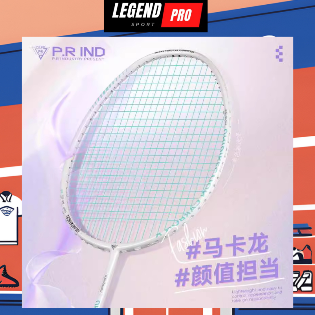 💥💥P.R IND MACARON BADMINTON RACQUET (Purui/PRIND)💥 浦锐 马卡龙系列 羽球拍💥💥 ...