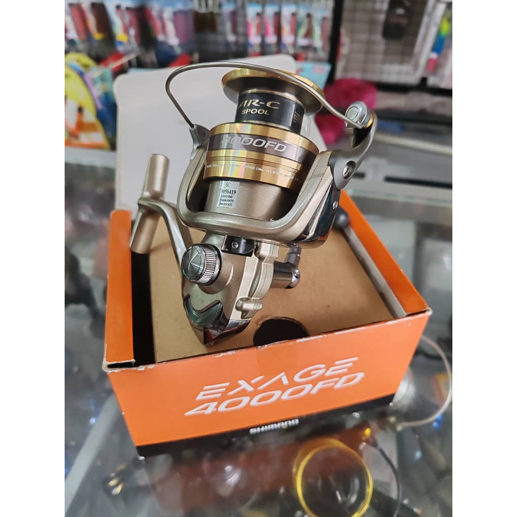 SHIMANO EXAGE 4000FD (FISHING REEL) | Shopee Malaysia