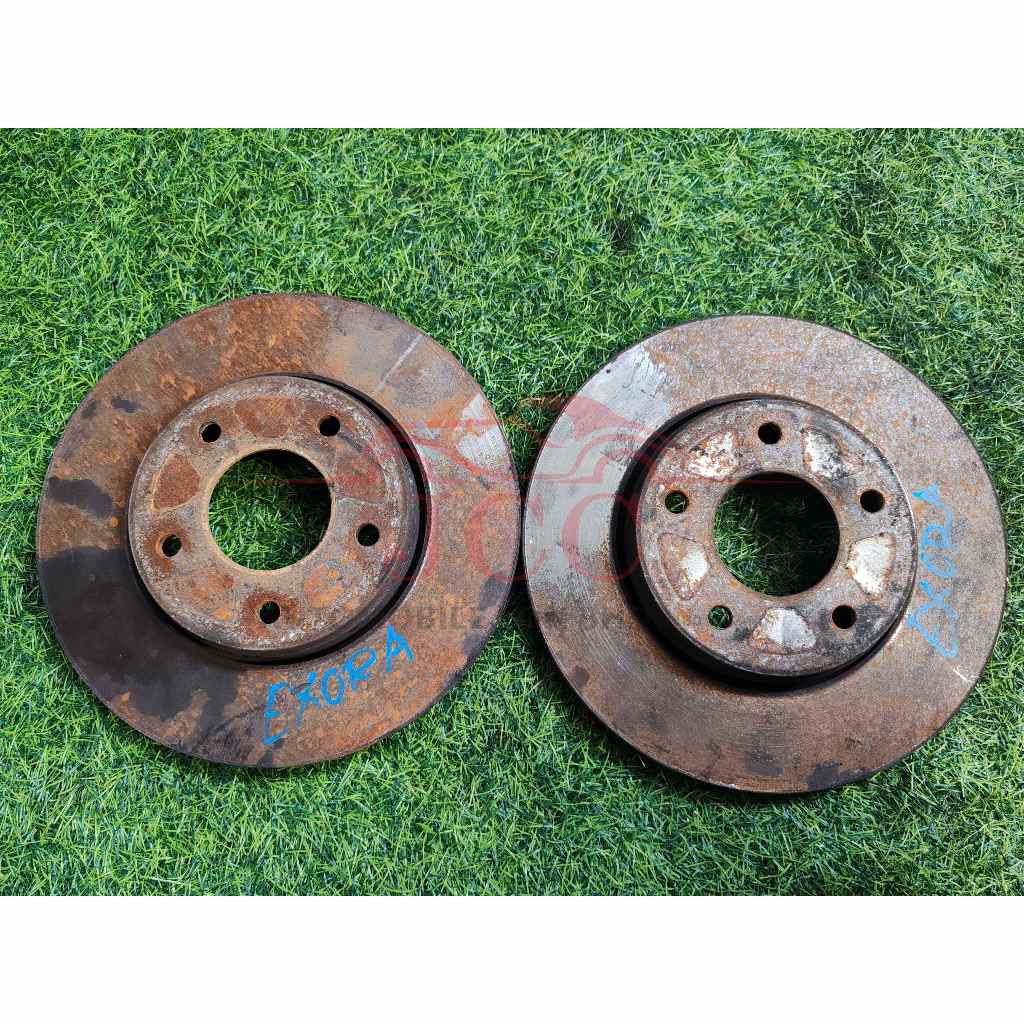 PROTON EXORA CPS FRONT DISC BRAKE ROTOR SET [1A-4A-B1108] | Shopee Malaysia