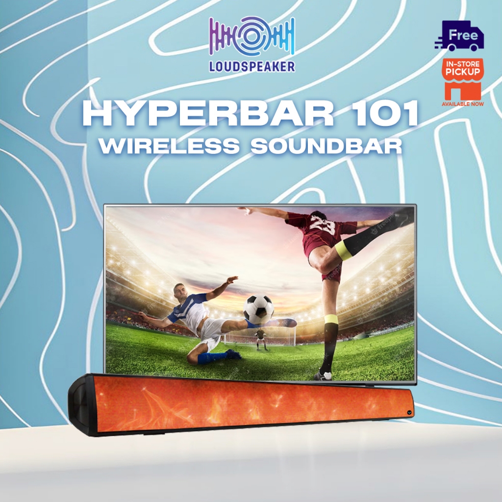 Vinnfier VF Hyperbar 101 BT Bluetooth 32W Home TV Soundbar with 8 Light ...