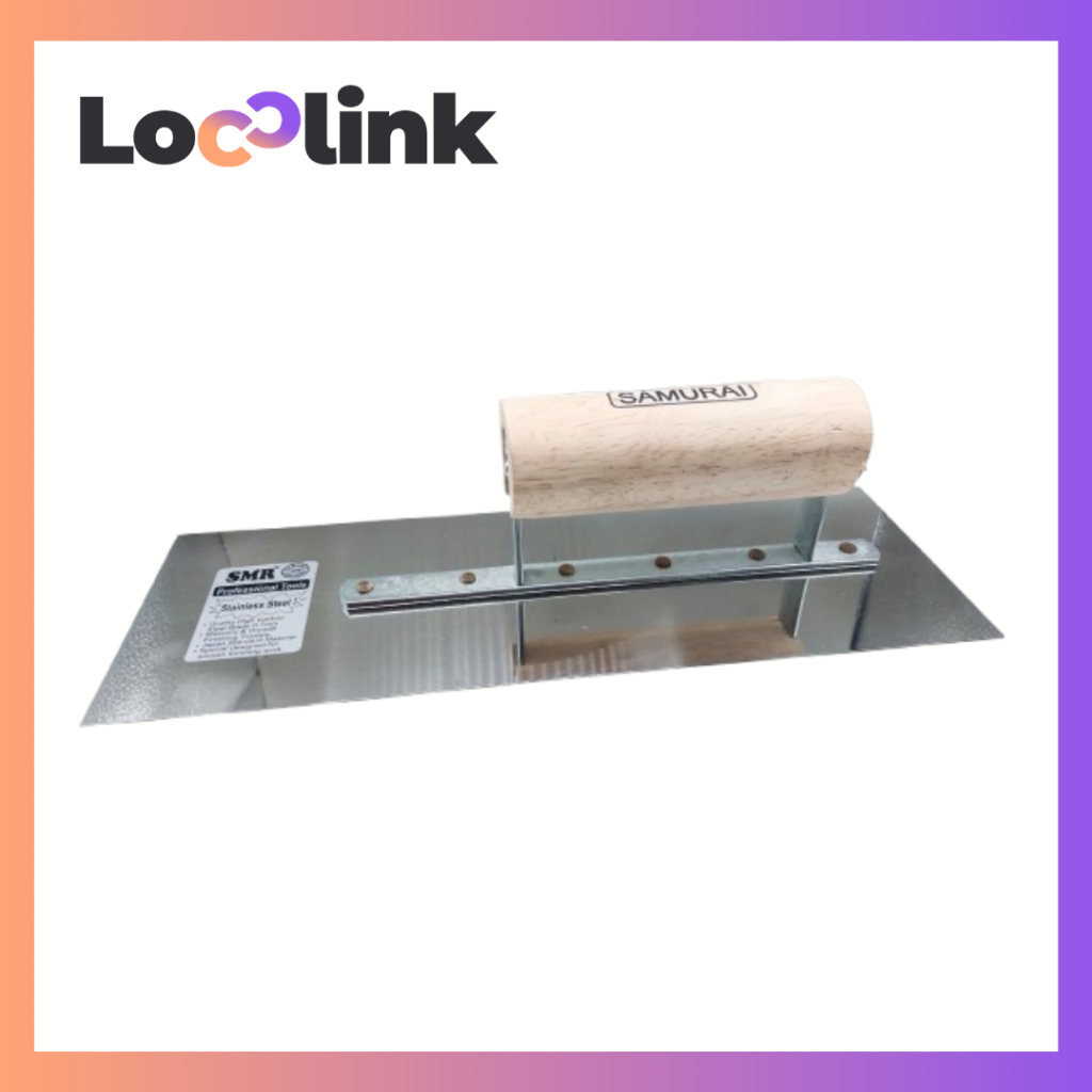 SAMURAI STAINLESS STEEL PLASTERING TROWEL | Shopee Malaysia