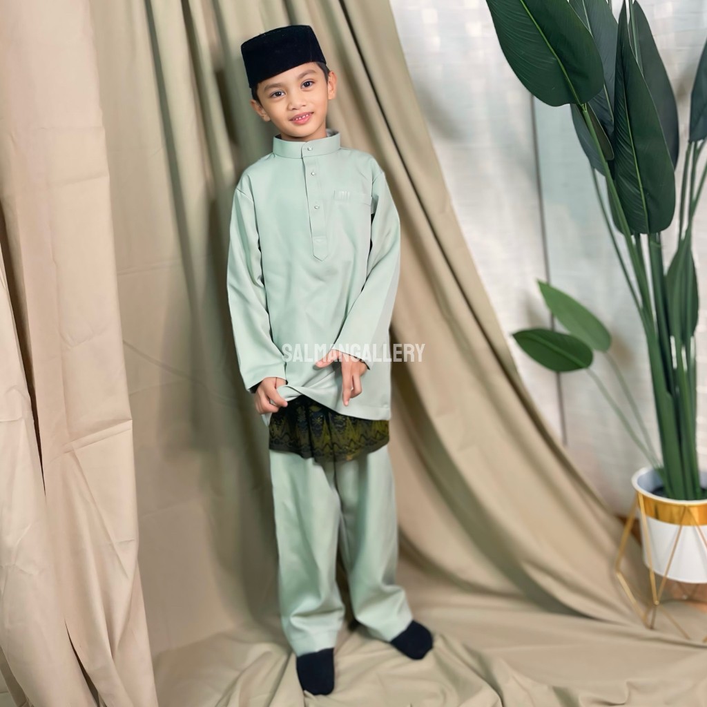 Link-2 Budak 2025 Raya Baju Melayu Cekak Musung Ready Stock All Viral ...