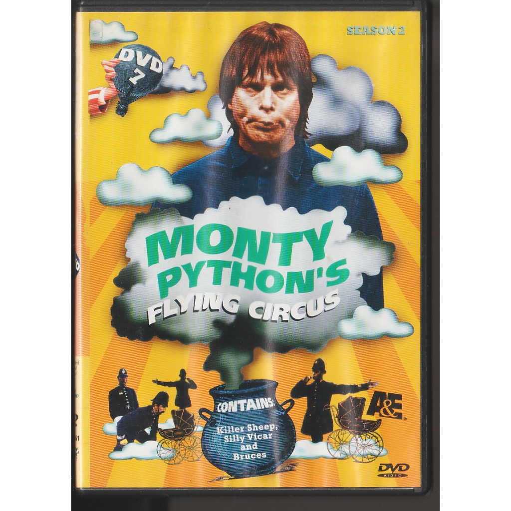 DVD MONTY PYTHON'S FLYING CIRCUS DVD 7 ( ORIGINAL REGION 1 DVD ...