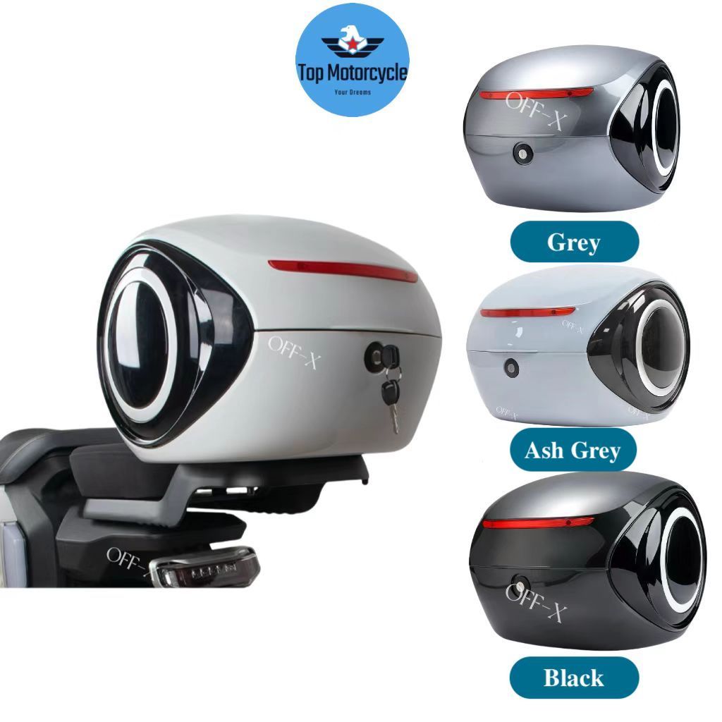 Box Siput Alien Box Double Layer Universal Motorcycle Box Waterproof ...