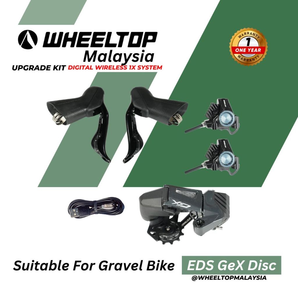 WHEELTOP EDS GeX DISC ALLOY WIRELESS TRANSMISSION UPGRADE KITS FOR GRAVEL BIKE 7-14 SPEED ...