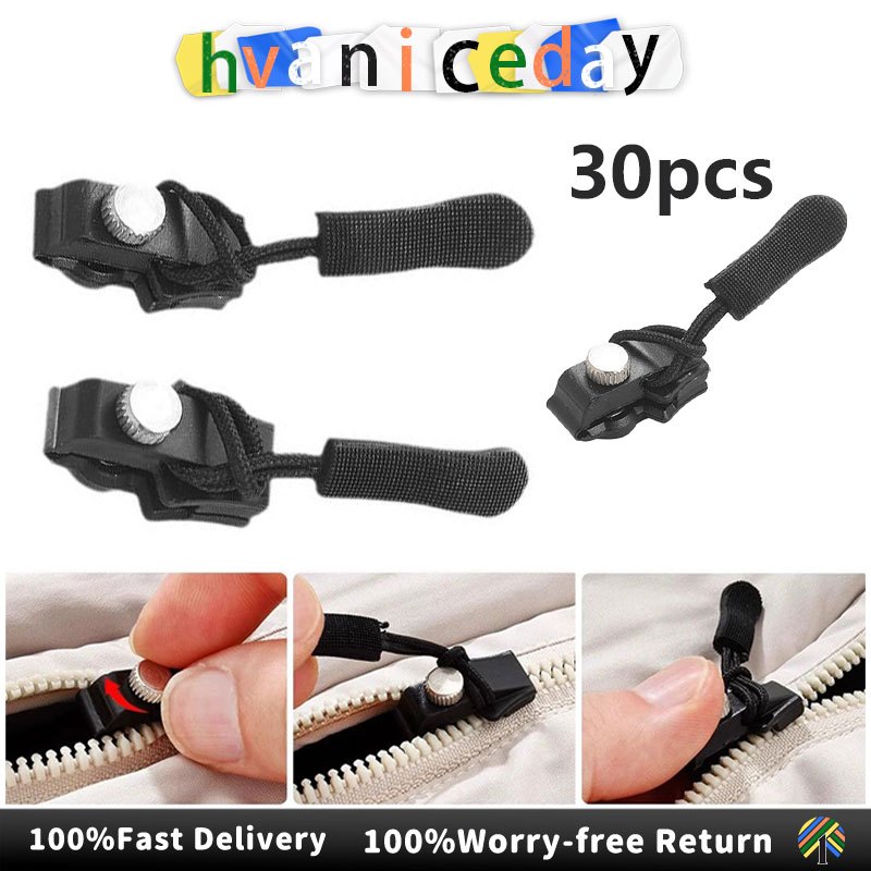 30 PCS Universal Zipper Repair Tool Zipper Repair Kit Quick Zipper Fix ...