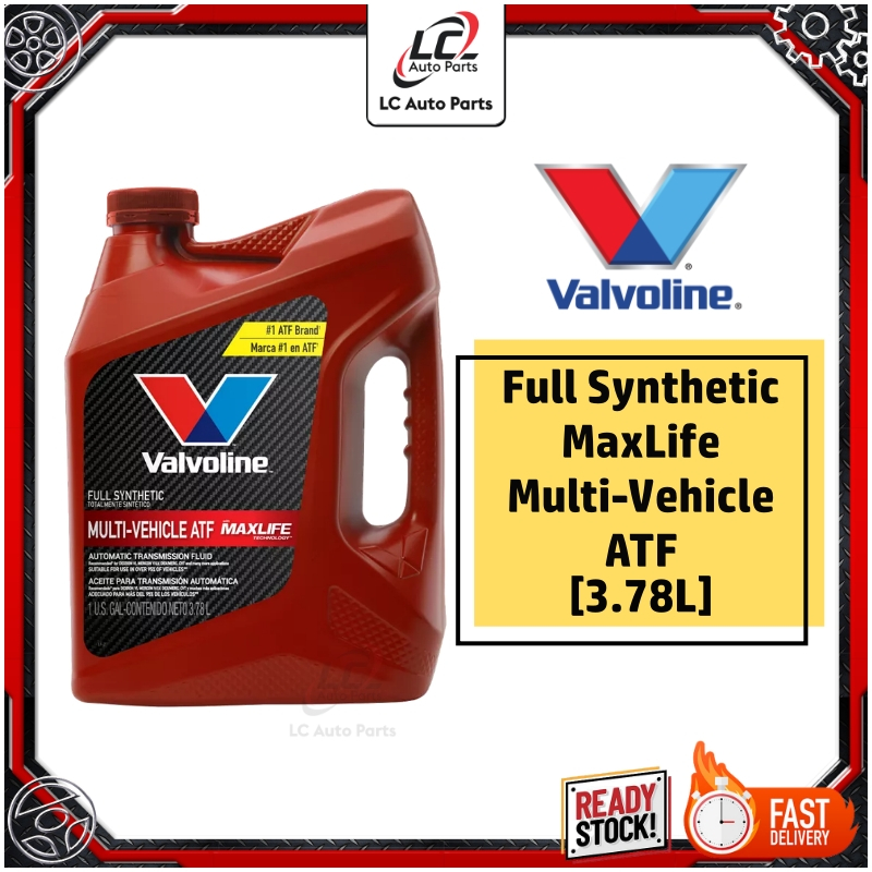 VALVOLINE MAXLIFE ATF AUTO OIL 3.78 LITER // Multi-Vehicle ATF ...