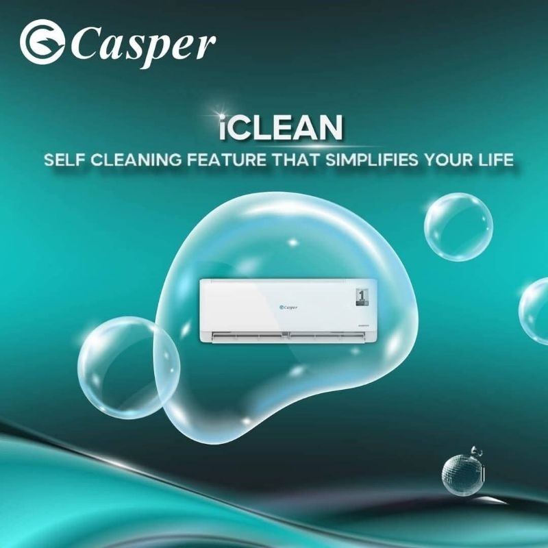 Casper Inverter Aircond | Penghawa Dingin 1.0hp TC-09IS36 | Shopee Malaysia