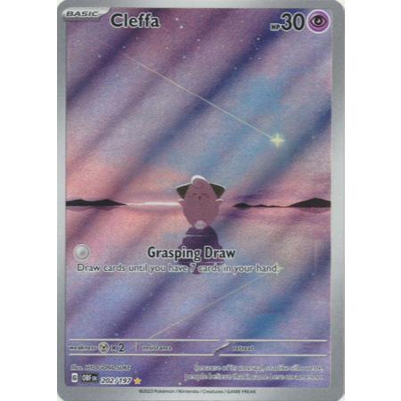 Obsidian Flames Singles - Cleffa - Illustration Rare | Shopee Malaysia