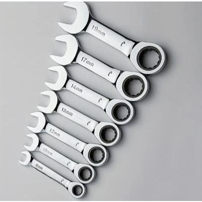 Alat Perkakas Spanar Pendek Ratchet Quick Ratchet Wrench Short Spanner ...
