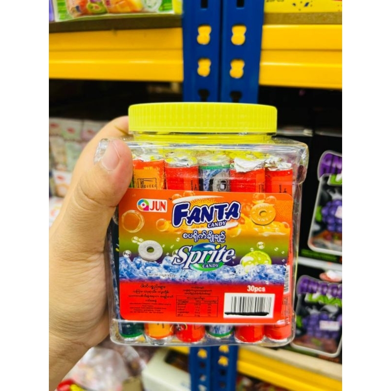 30S FANTA & SPRITE ROLL CANDY HALAL | Shopee Malaysia